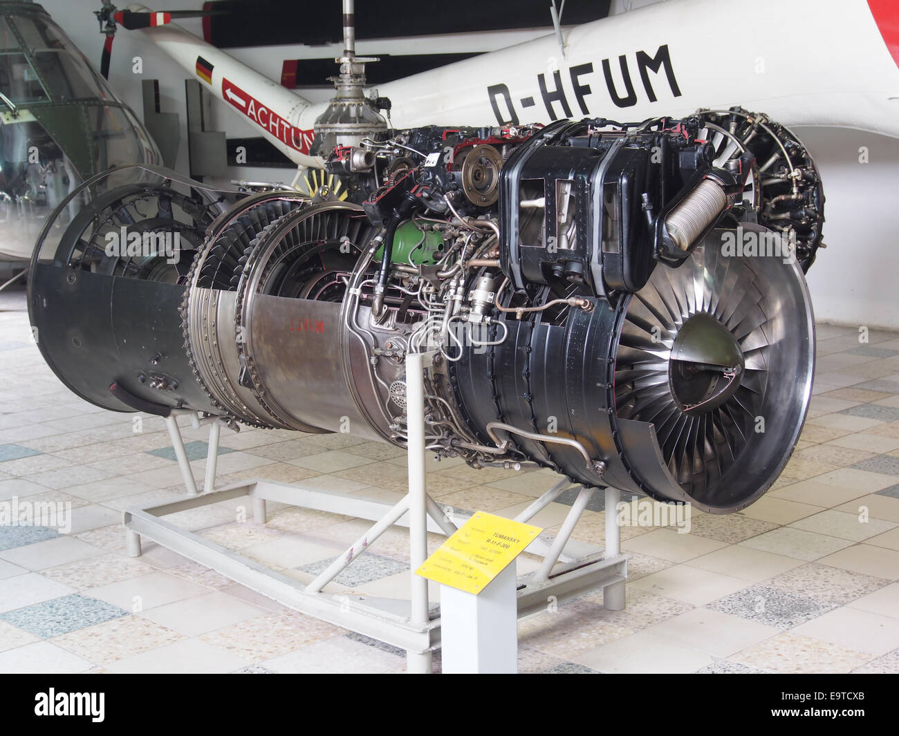 Tumansky R-11-F-300 (1960) used in MiG-21 and Yak 28 at Flugausstellung ...