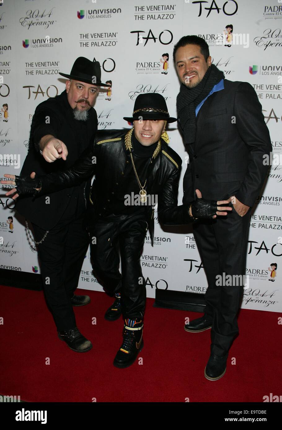 Las Vegas, NV, USA. 1st Nov, 2014. George Pajon Jr., Taboo, Andy Vargas ...