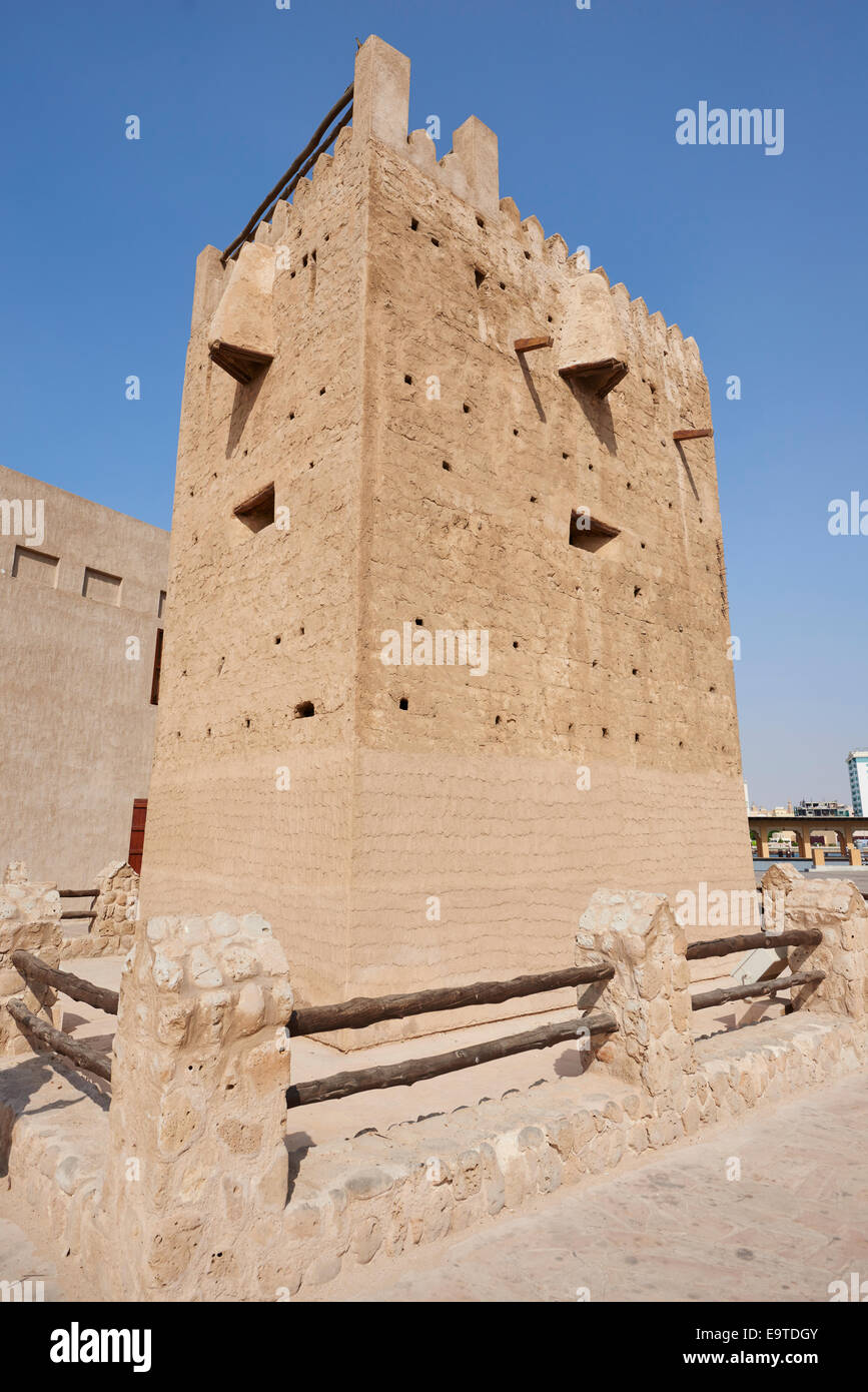 Al Shandagah Watchtower Al Bastakiya Historic Quarter Bur Dubai UAE ...