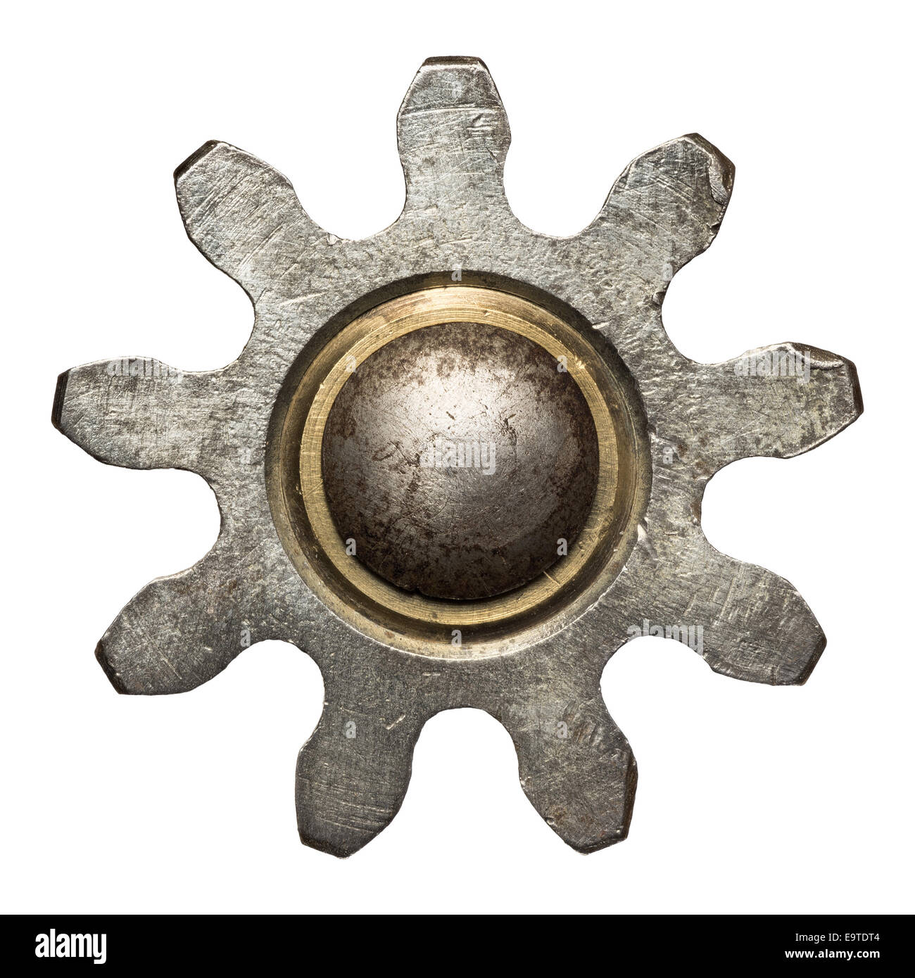 Gear cog machine part design hi-res stock photography and images - Alamy