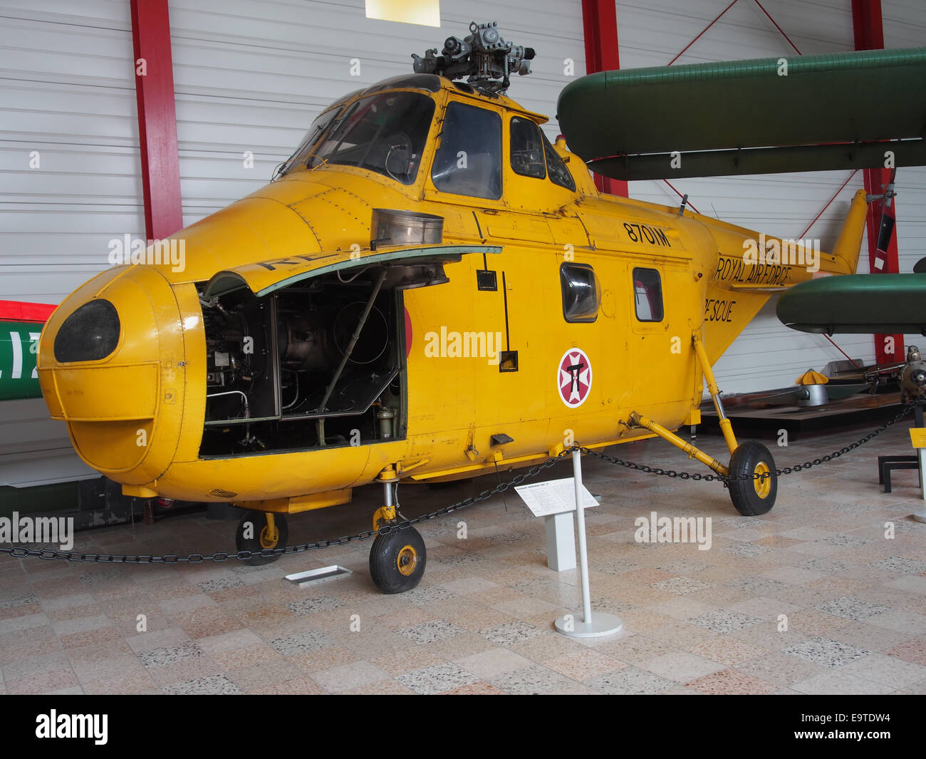 The Whirlwind HAR10, an aircraft used by the Royal Air Force for rescue ...