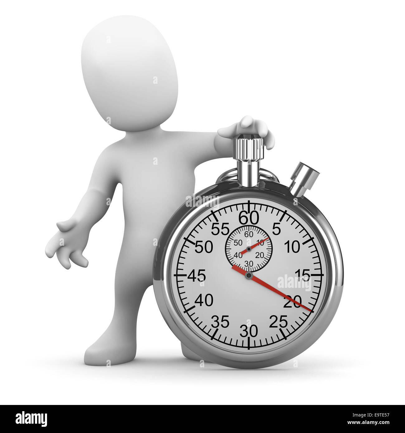 Cartoon stopwatch hi-res stock photography and images - Alamy