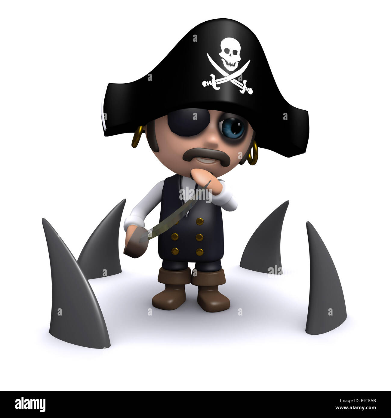Pirate privateer Cut Out Stock Images & Pictures - Alamy