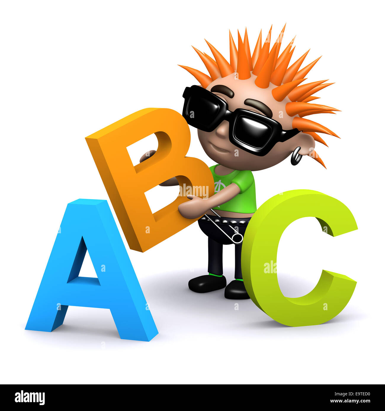 Cool letters Cut Out Stock Images & Pictures - Alamy