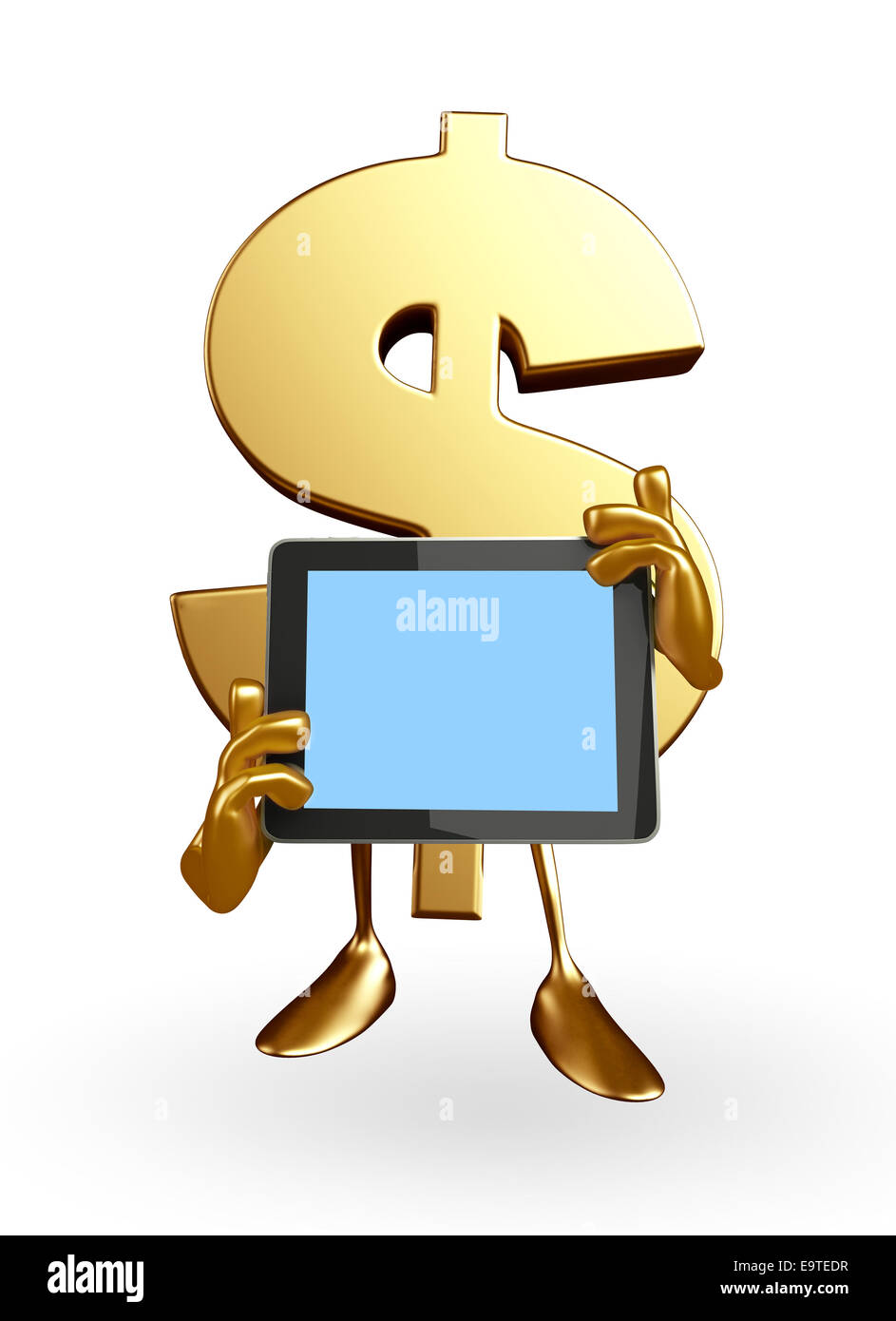 Cartoon character dollar tab hi-res stock photography and images - Alamy