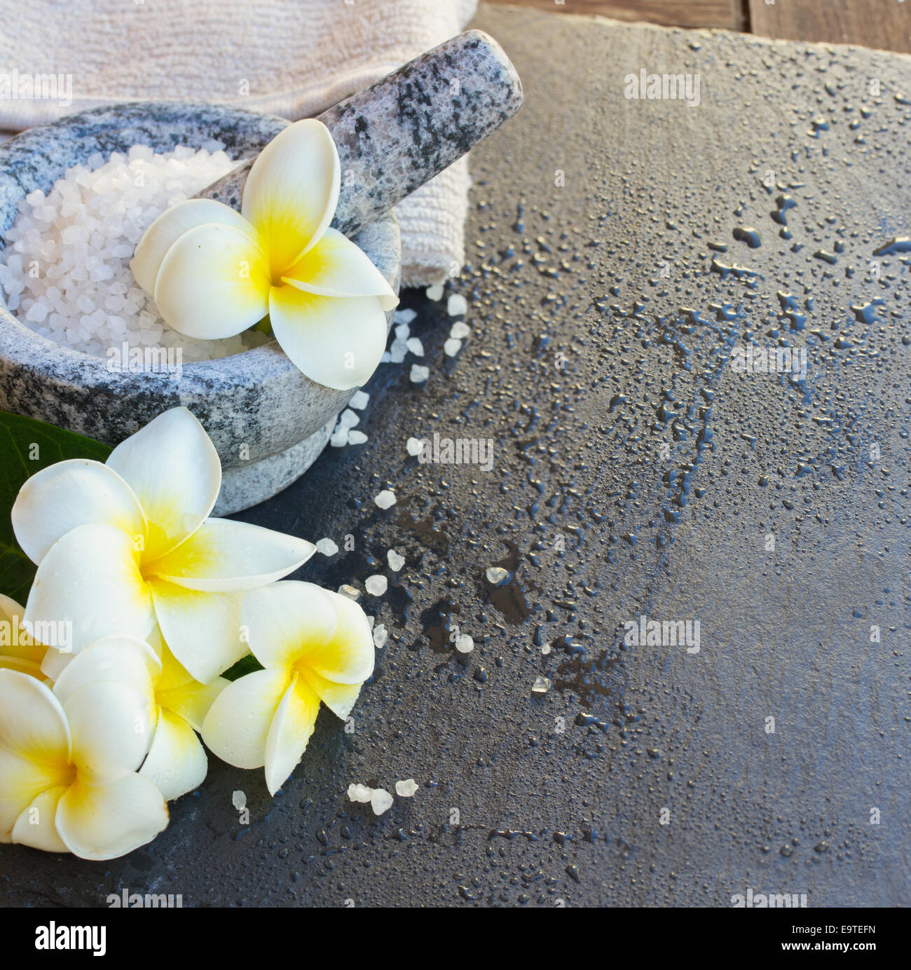 Spa and wellness setting Stock Photo - Alamy