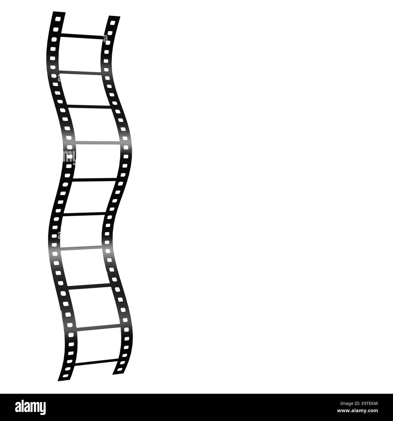 3d render of a strip of movie film Stock Photo - Alamy