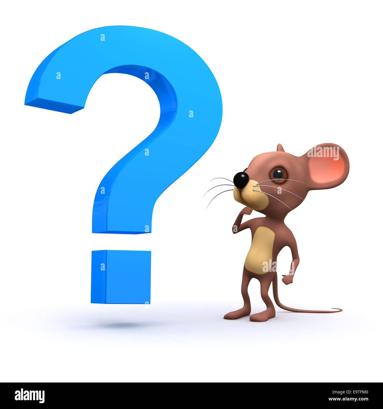 The mouse with the question mark tail hi-res stock photography and ...