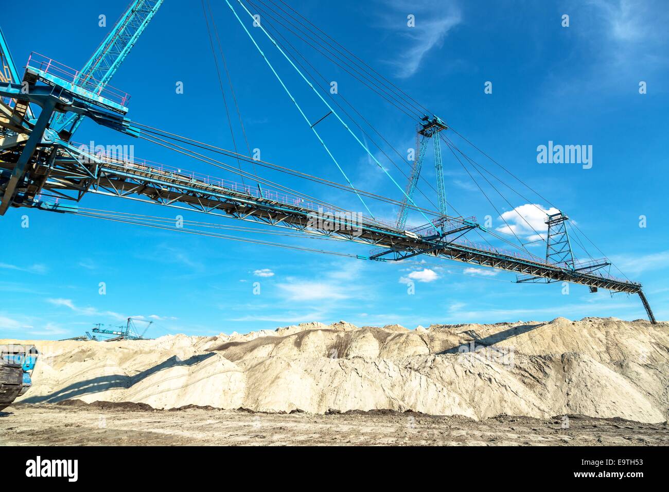 Mining machinery in the mine Stock Photo - Alamy