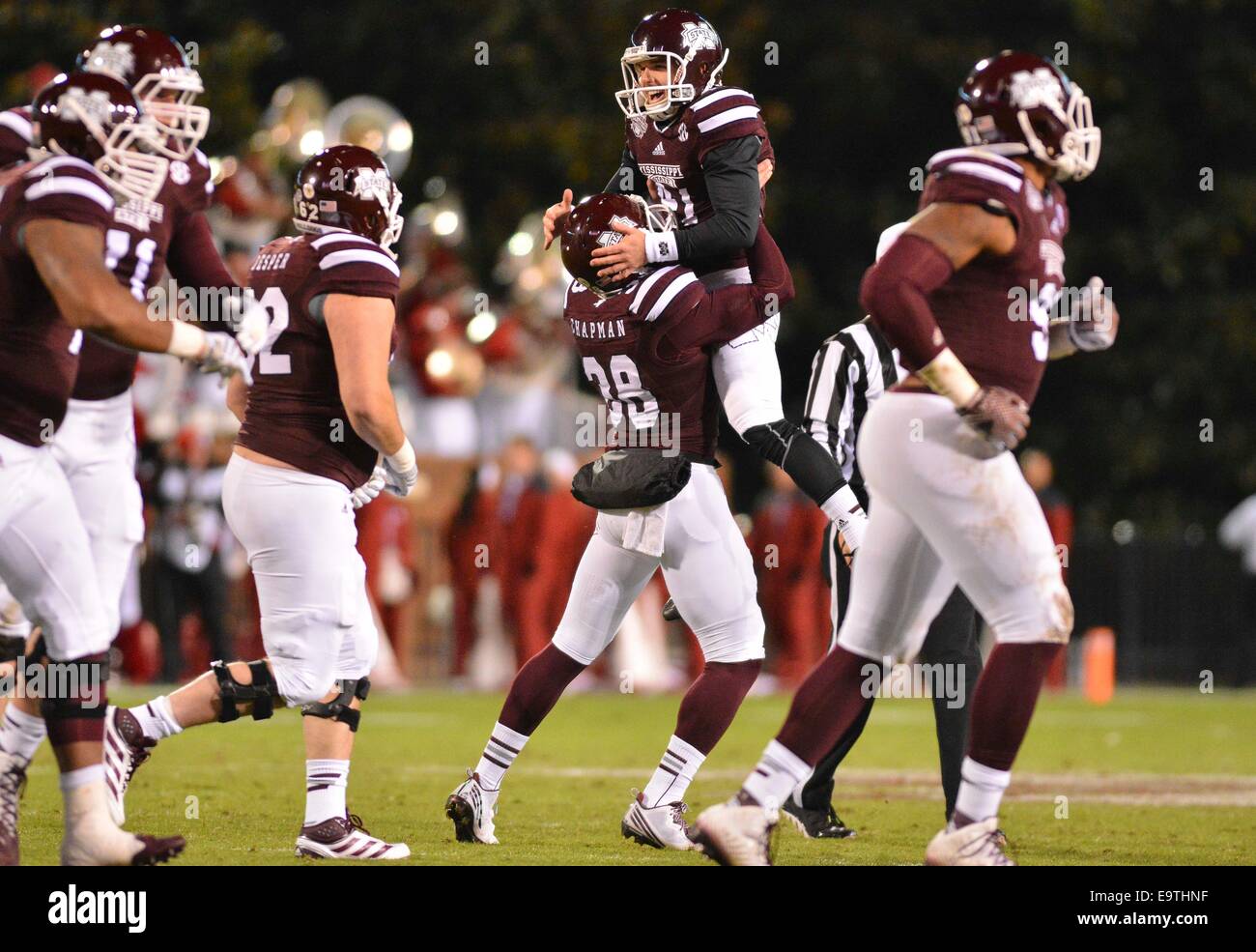 Mississippi state football stadium hi-res stock photography and images ...