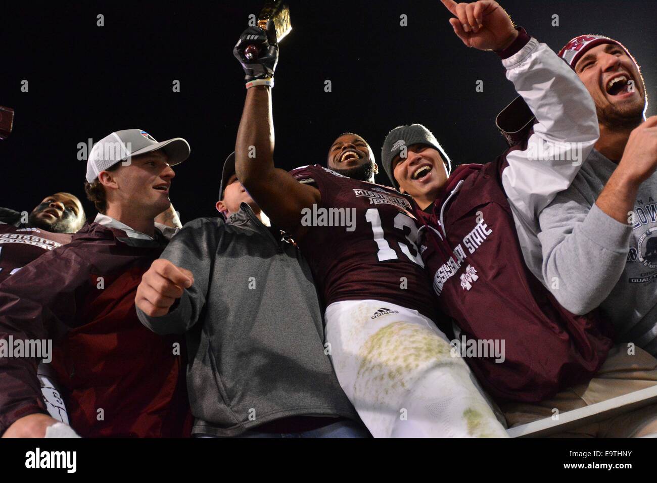 Starkville Mississippi, USA. 1st Nov, 2014. Mississippi State Bulldogs ...