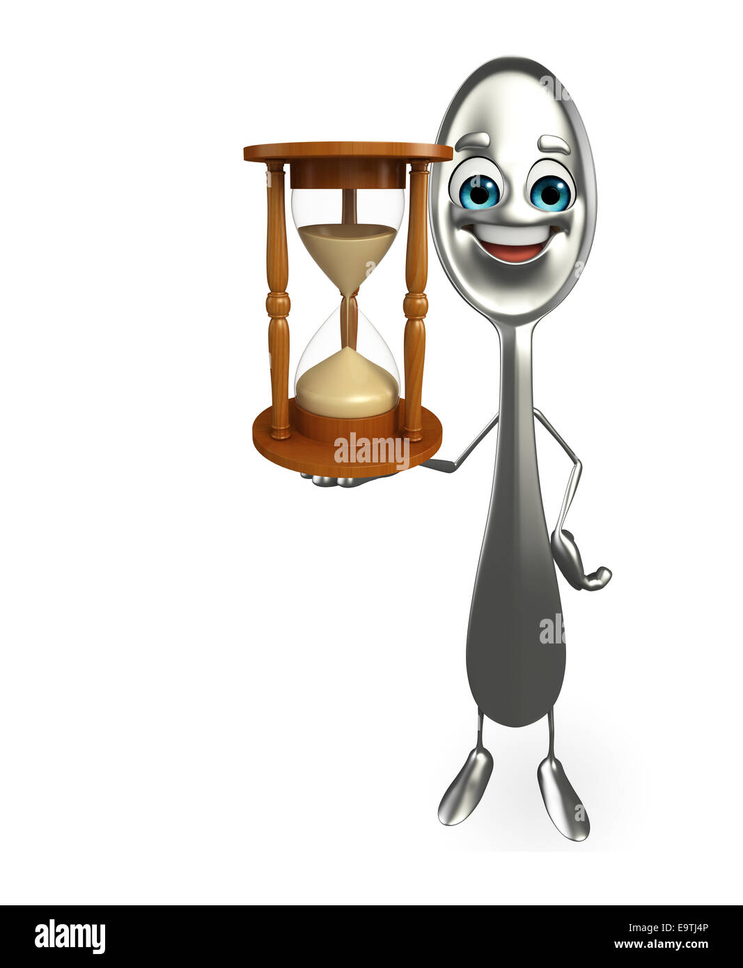 Sand clock cartoon hi-res stock photography and images - Alamy