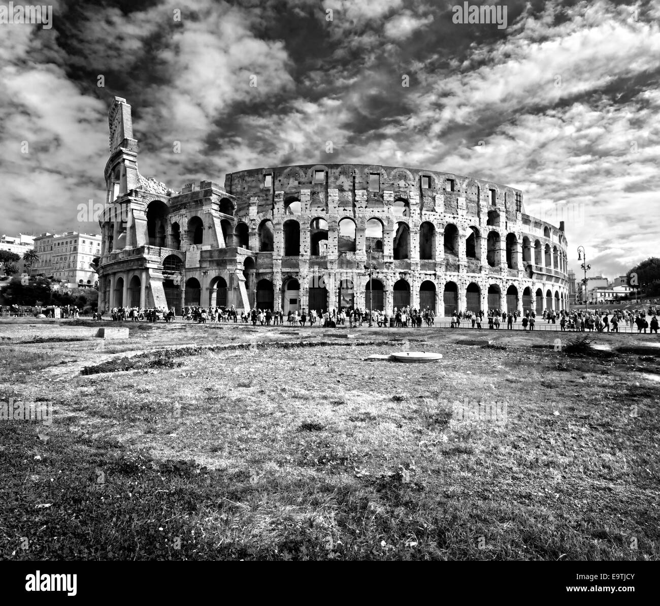 The Majestic Coliseum theatre, Rome, Italy Stock Photo - Alamy