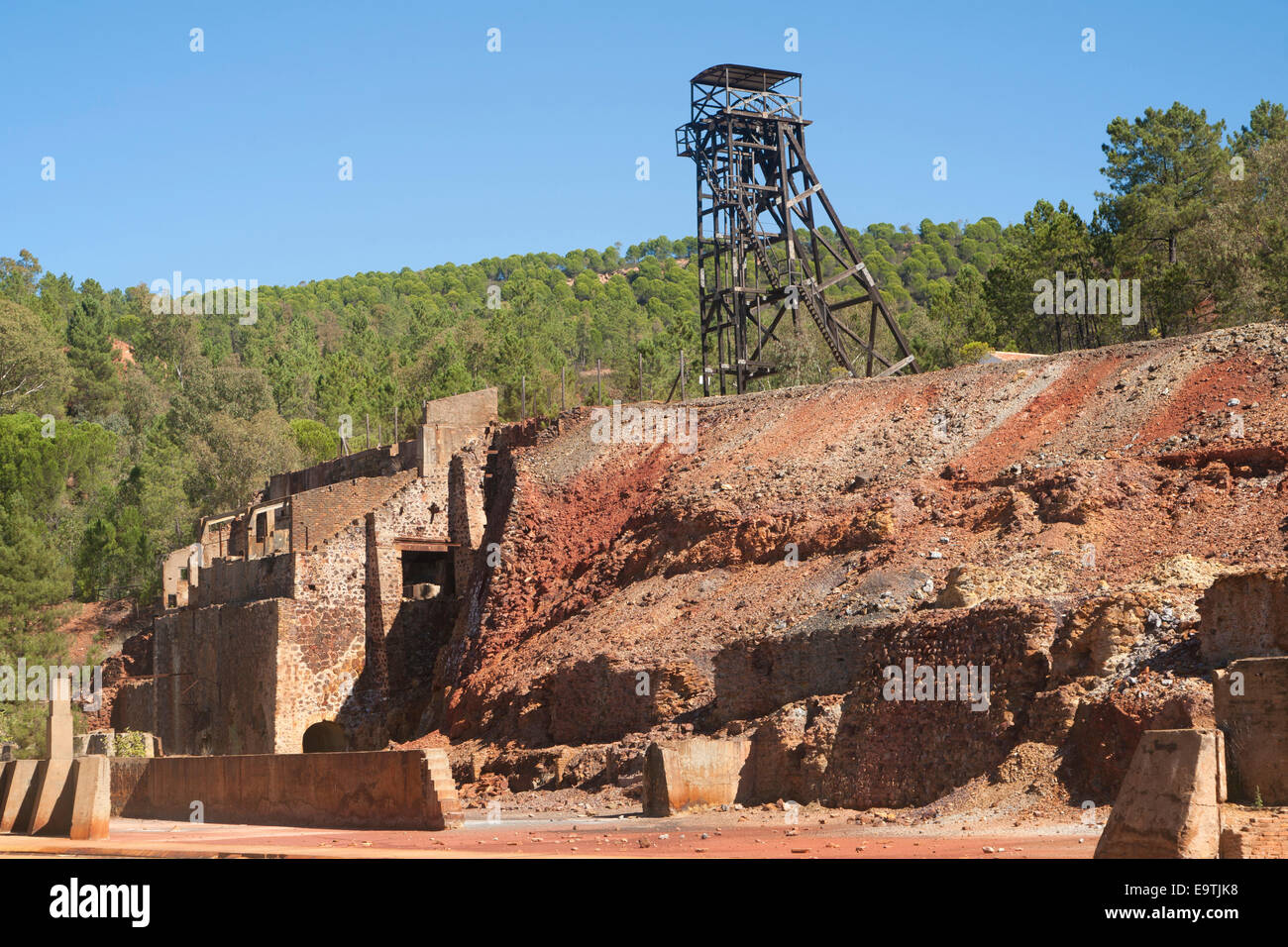 Andalusian spanish industry abandoned hi-res stock photography and ...