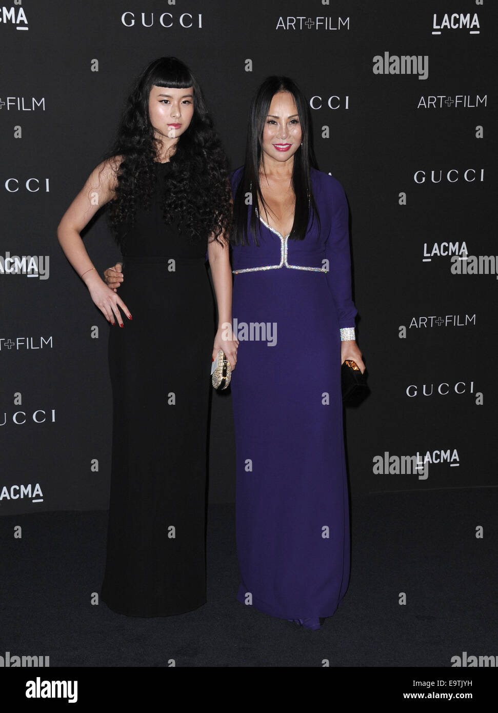 Los Angeles, California, USA. 1st Nov, 2014. Eva Chow, Daughter ...