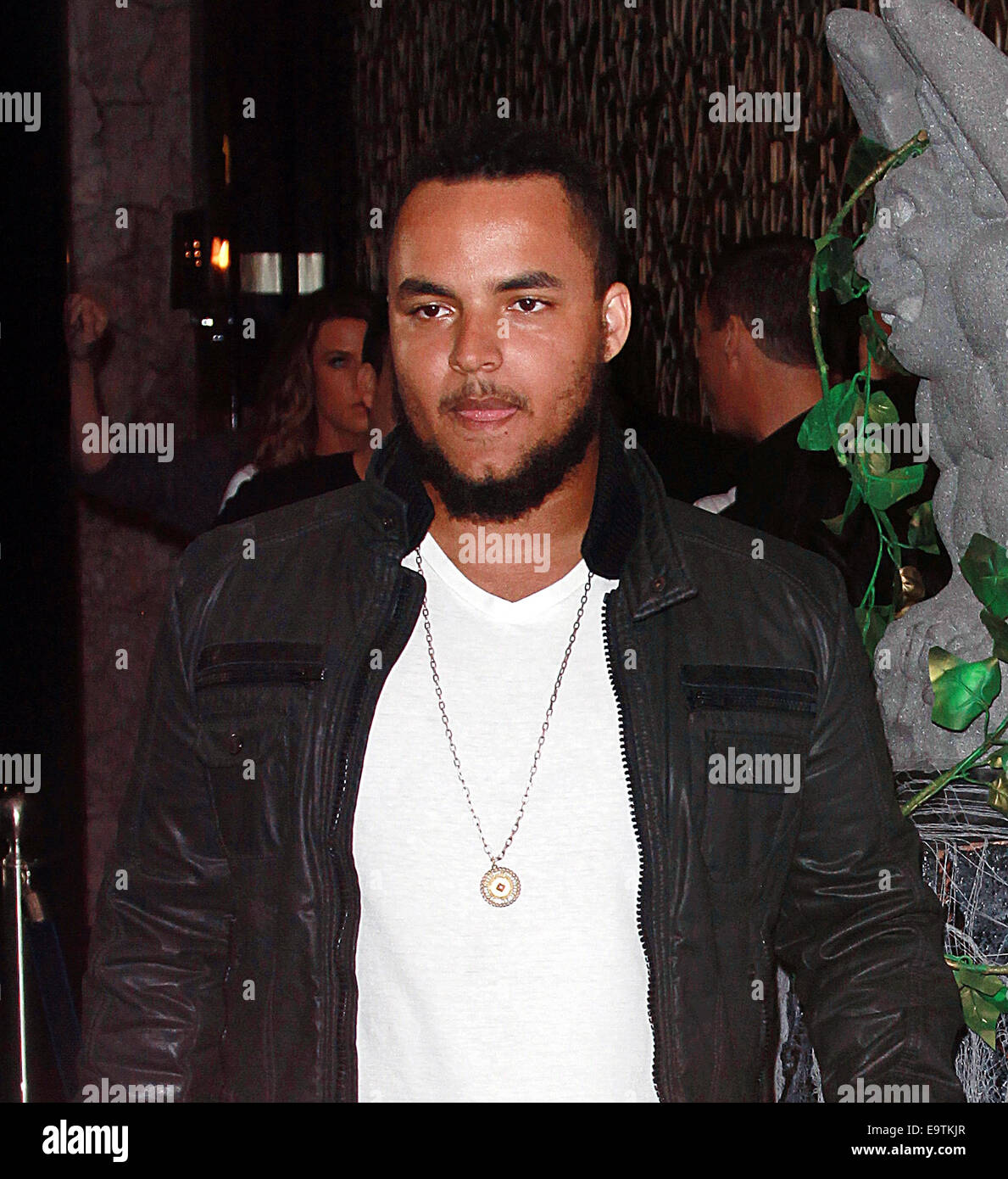 Las Vegas, Nevada, USA. 1st Nov, 2014. DJ Connor Cruise arrives for a ...