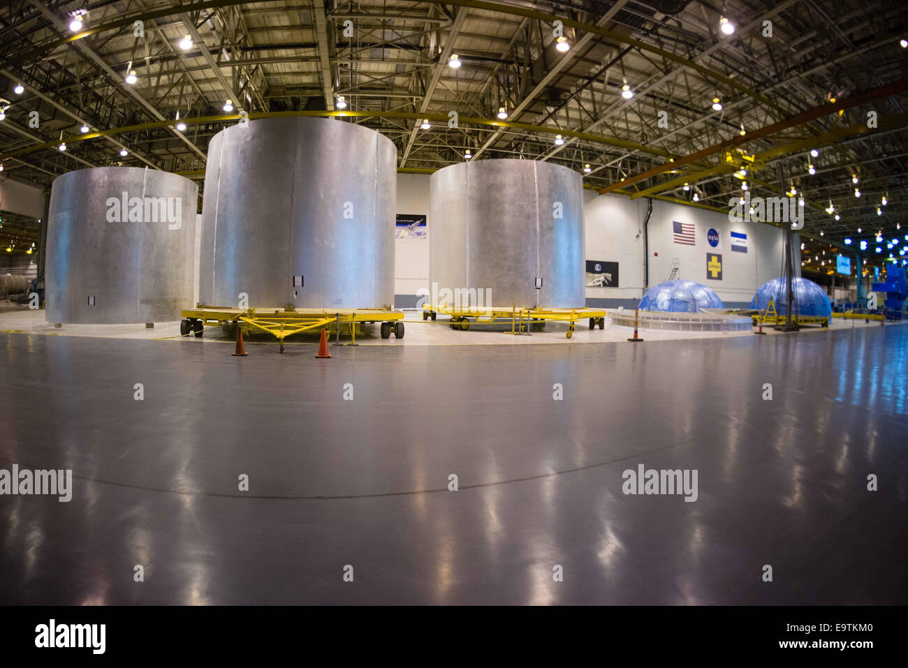 The first set of LH2 qualification barrels for NASA's Space Launch ...