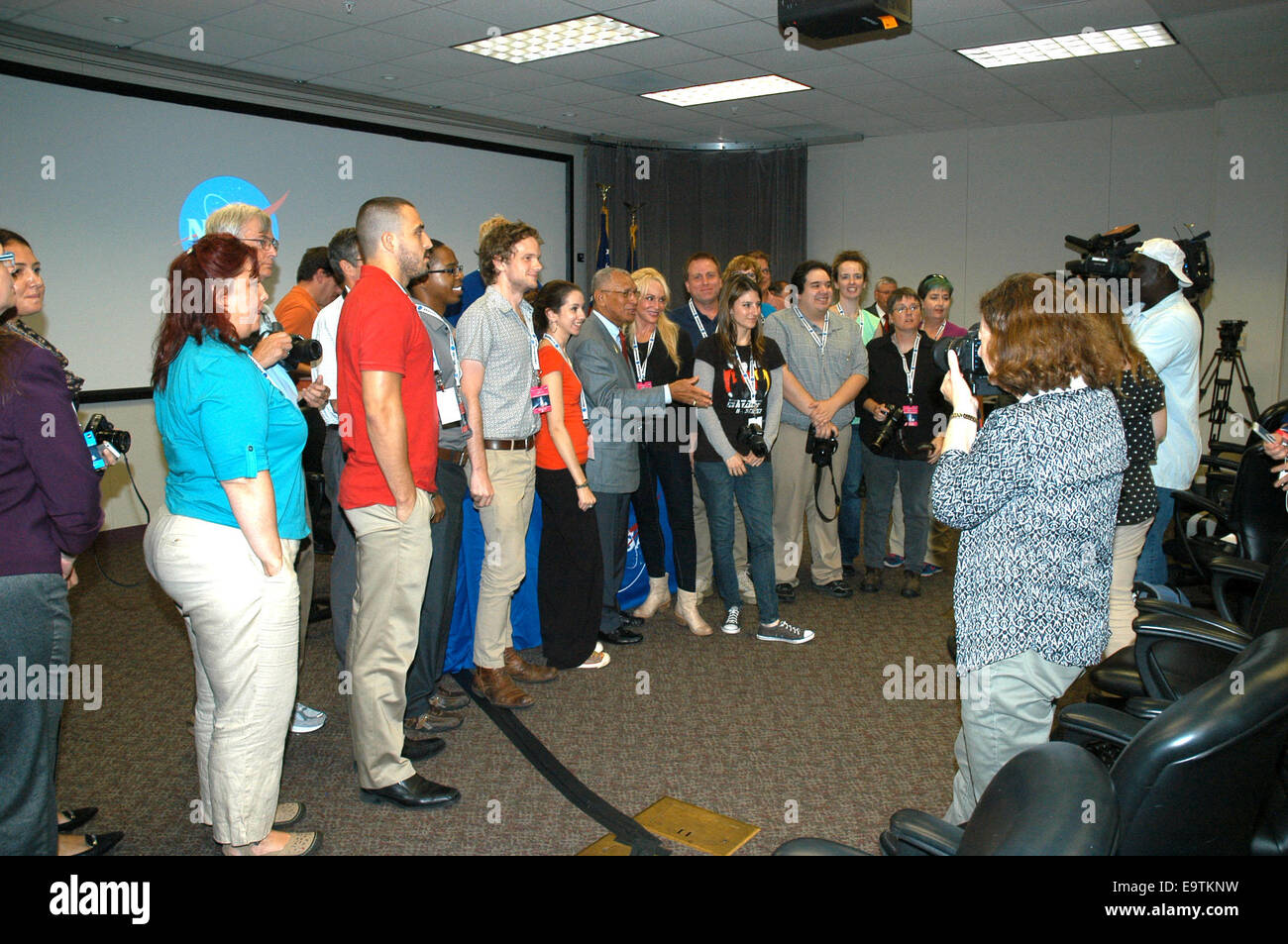 NASA Administrator Charlie Bolden poses for a photo Stock Photo - Alamy