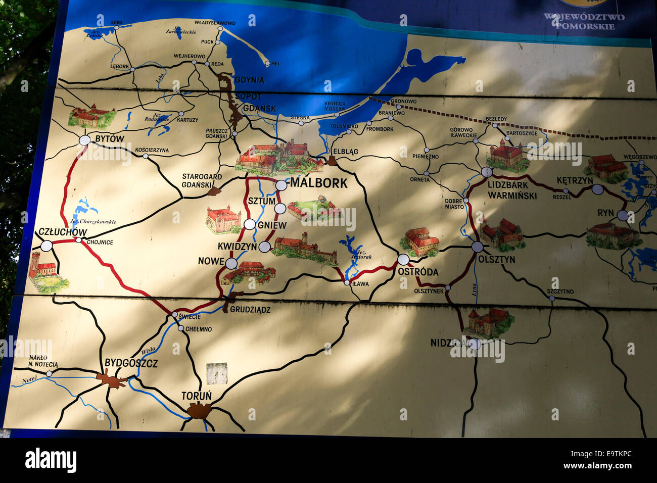 Marienburg map hi-res stock photography and images - Alamy
