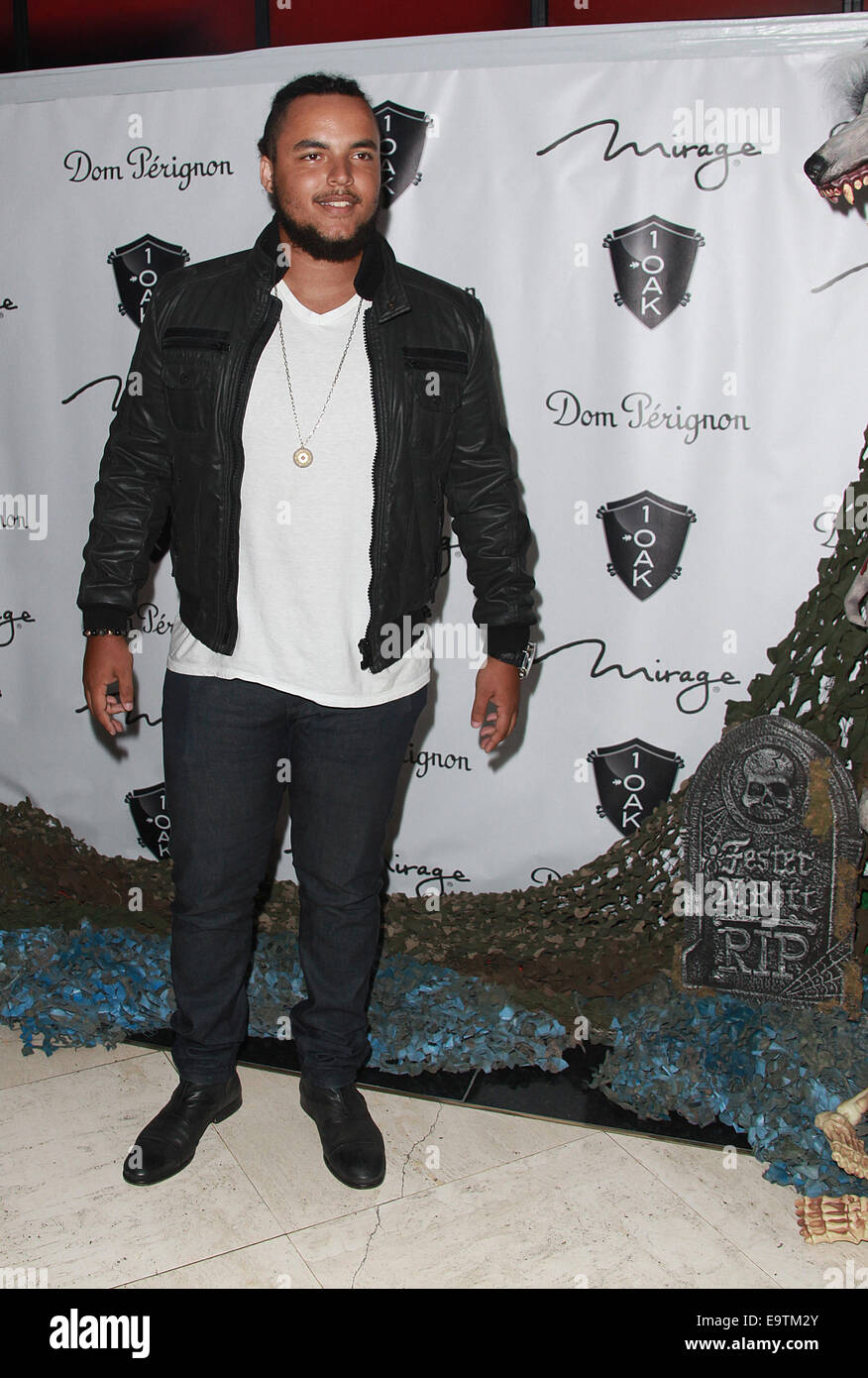 Las Vegas, Nevada, USA. 1st Nov, 2014. DJ Connor Cruise arrives for a ...