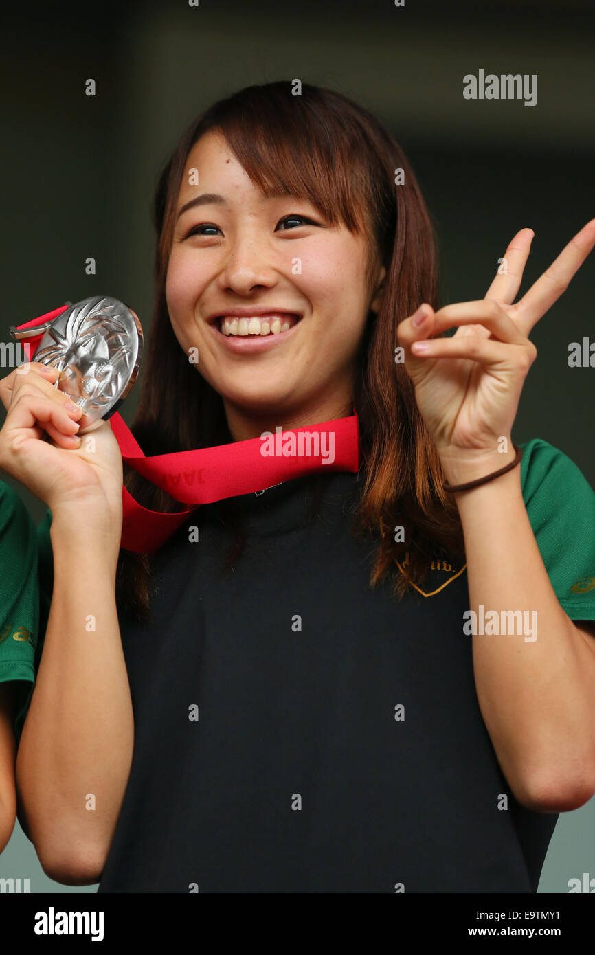 Kanagawa, Japan. 1st Nov, 2014. Anna Fujimori Athletics : The 98th ...