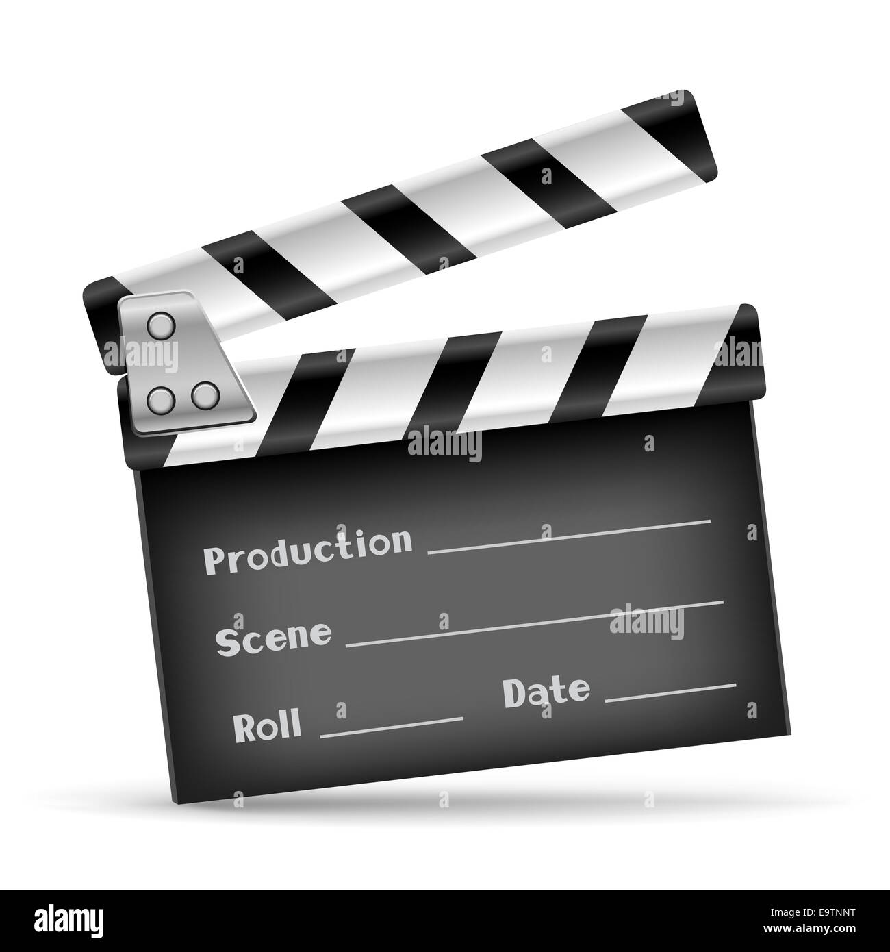 Cinema clapper icon cartoon Cut Out Stock Images & Pictures - Alamy