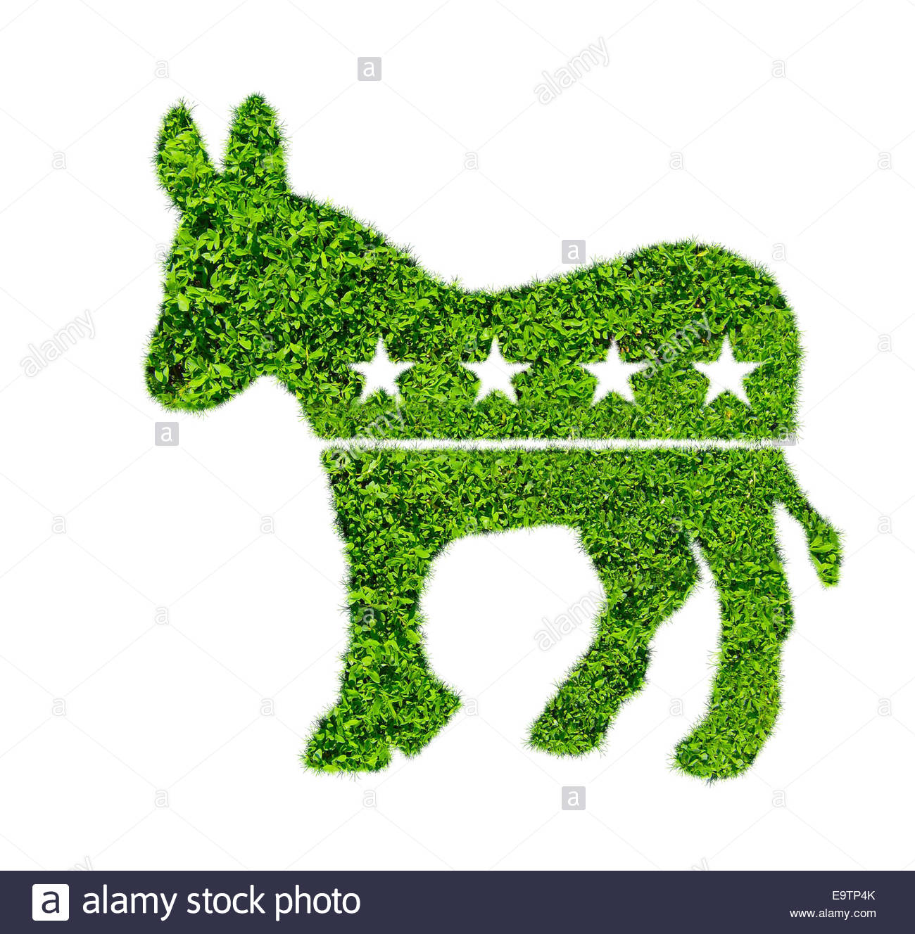 Democratic Party Donkey Logo Icon Stock Photos & Democratic Party ...