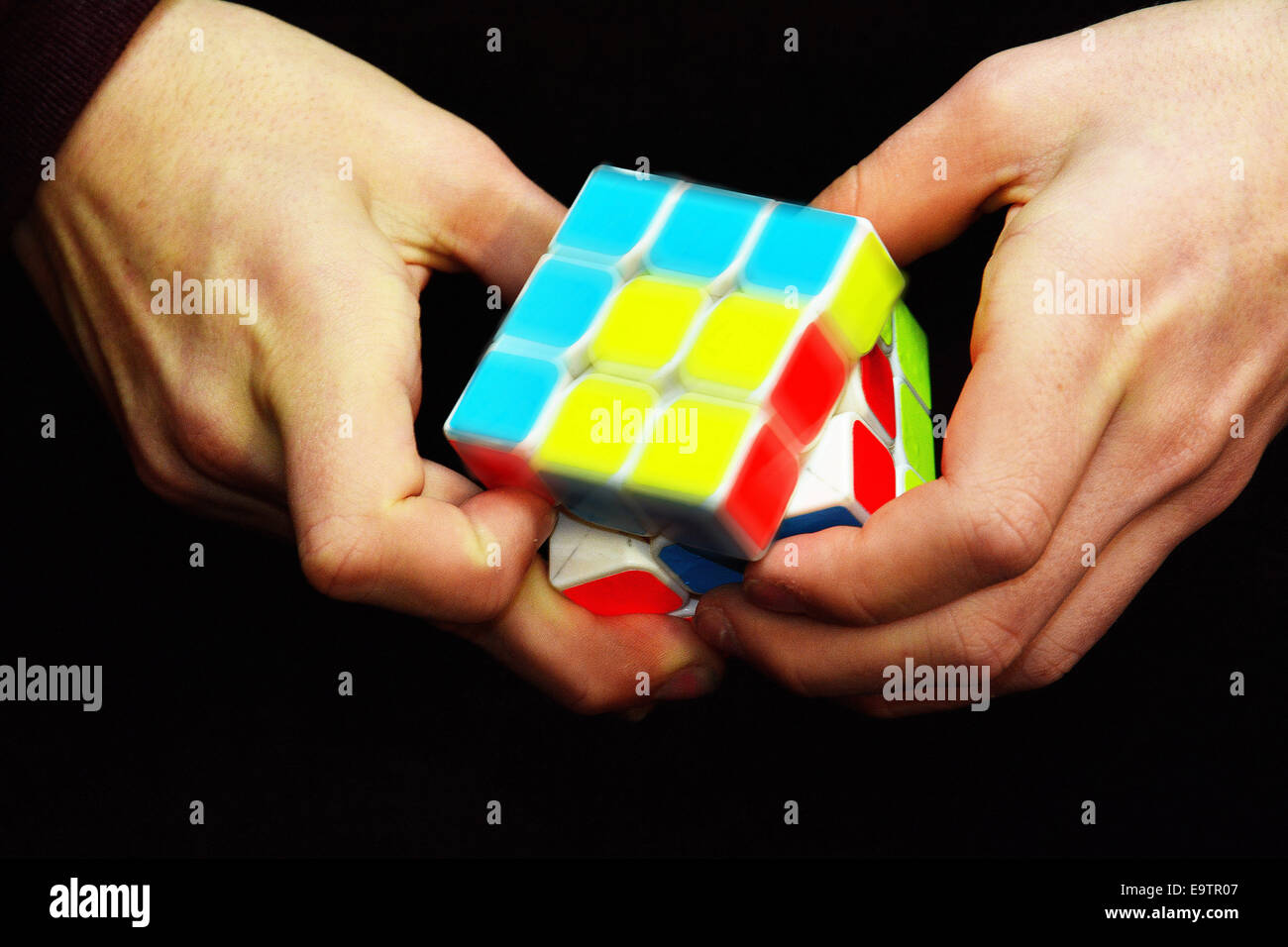 Rubik’s cube championships hi-res stock photography and images - Alamy