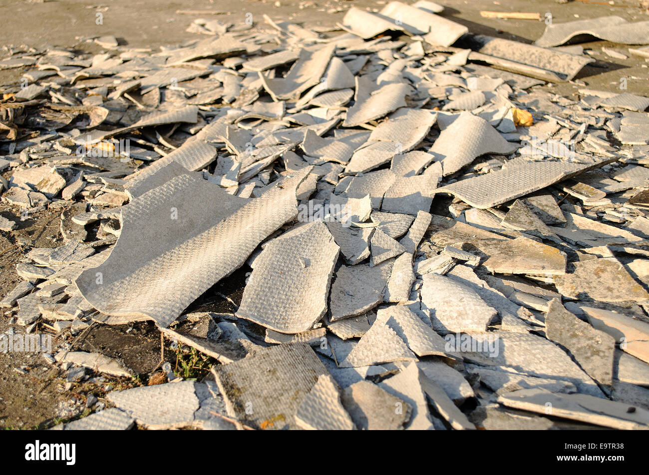 Construction site debris pile waste hi-res stock photography and images ...
