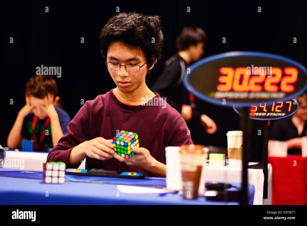 All square- World number two at the 3 x 3, Alex Lau, (17yrs old), from ...