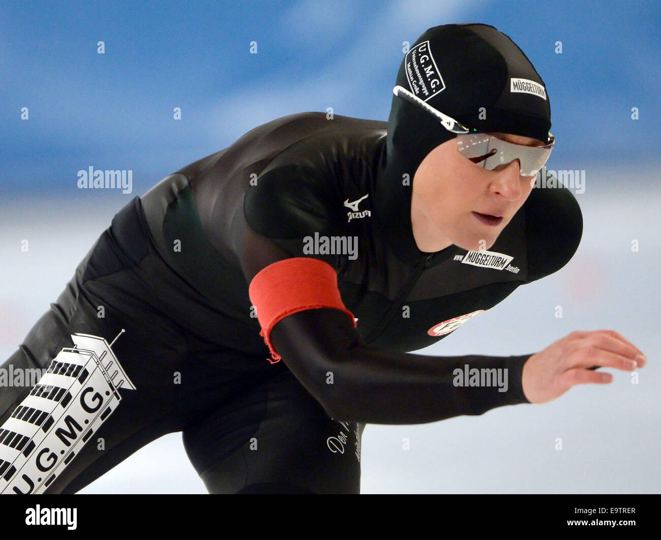 Berlin, Germany. 02nd Nov, 2014. Speed skater Claudia Pechstein on her ...