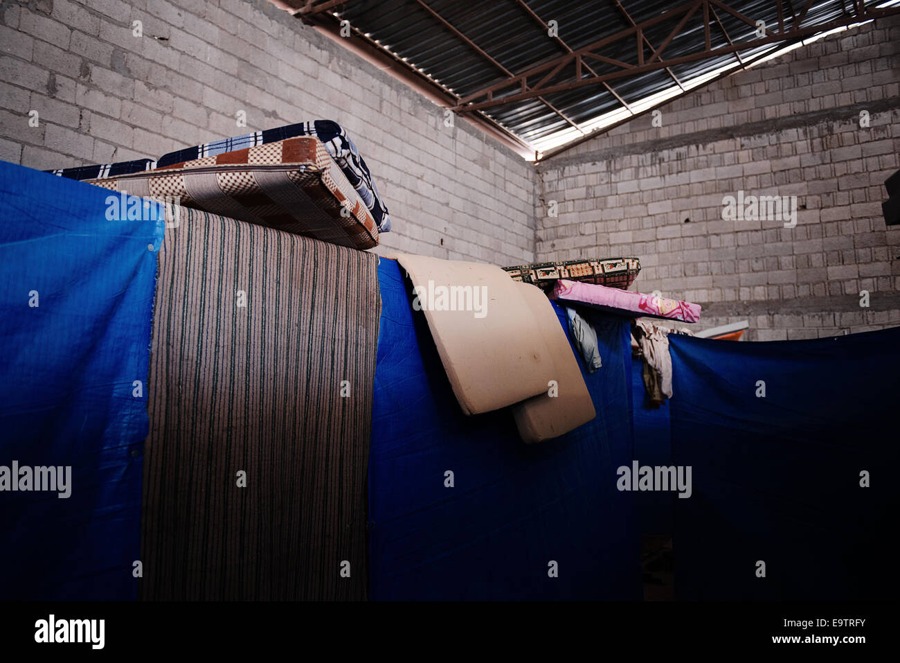 A Kurdish refugee camp in the Turkish border town of Suruc near Kobane ...