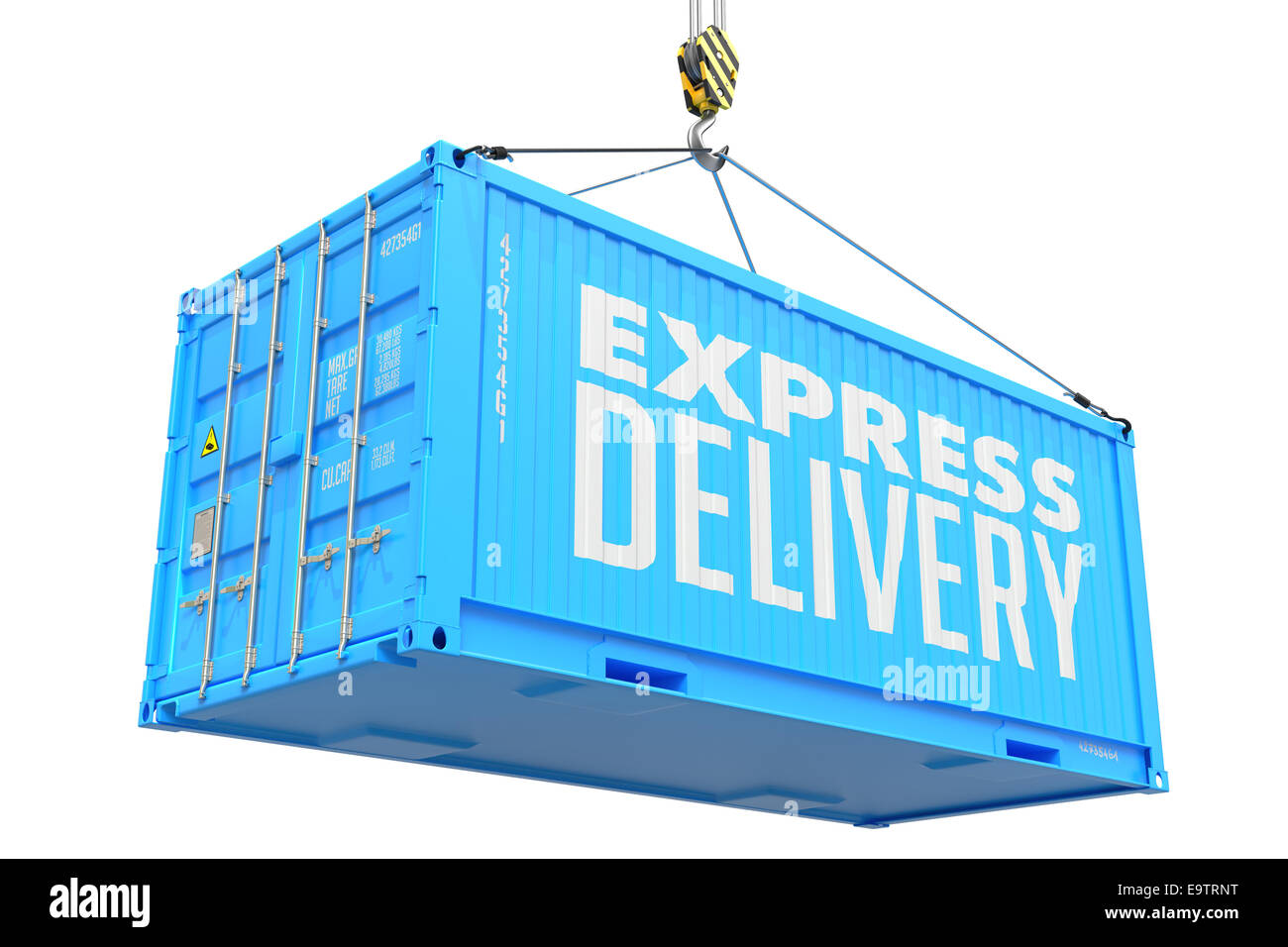 Container express hi-res stock photography and images - Alamy