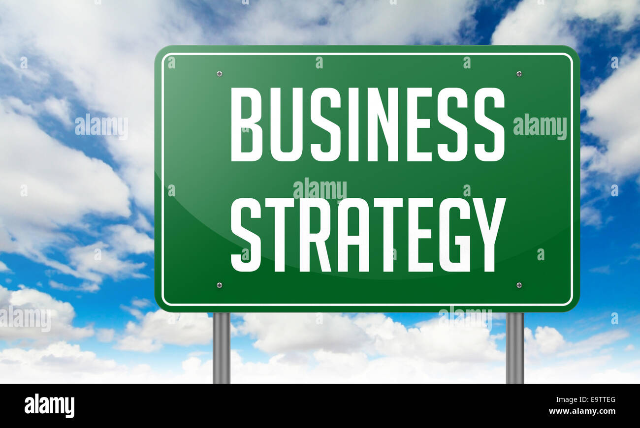 Highway business sign hi-res stock photography and images - Alamy