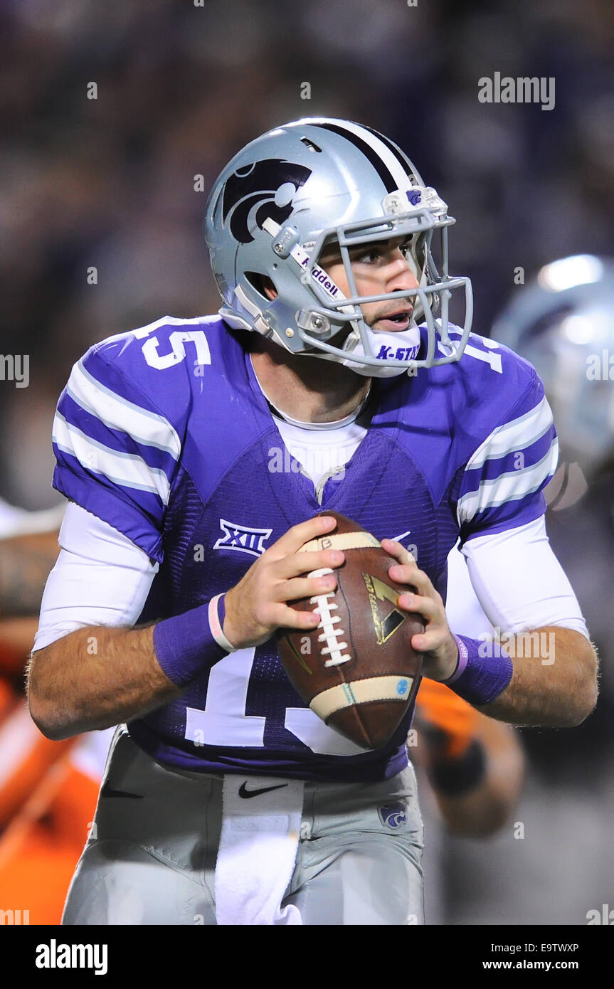 Manhattan, Kansas, USA. 01st Nov, 2014. Kansas State Wildcats ...