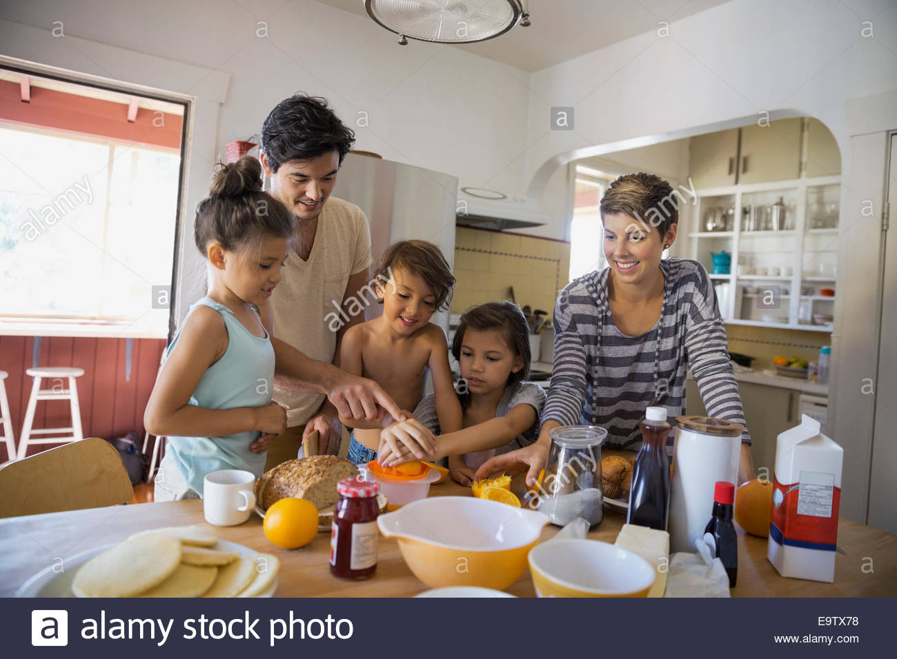 Preparing breakfast hi-res stock photography and images - Alamy