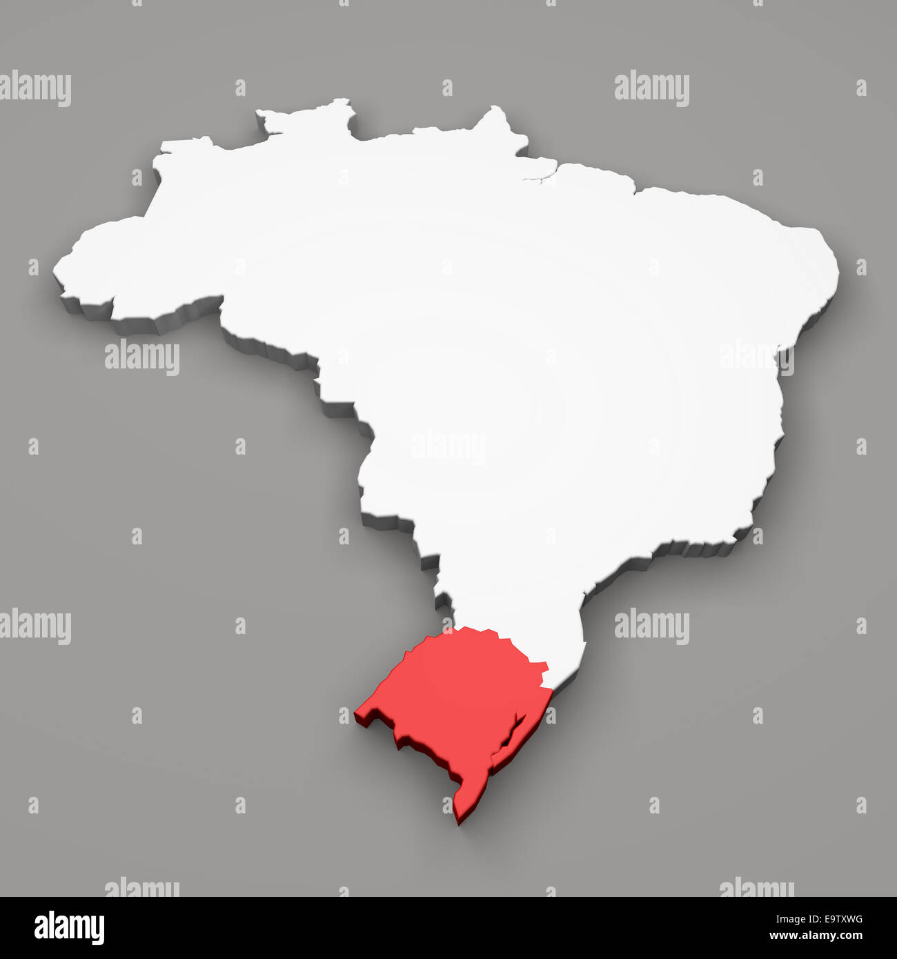 Rio map hi-res stock photography and images - Alamy