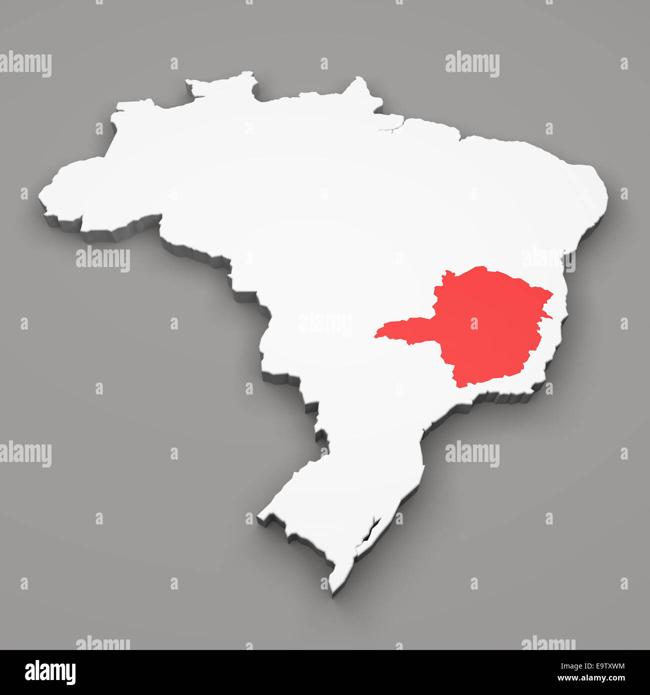 Minas Gerais Mapa