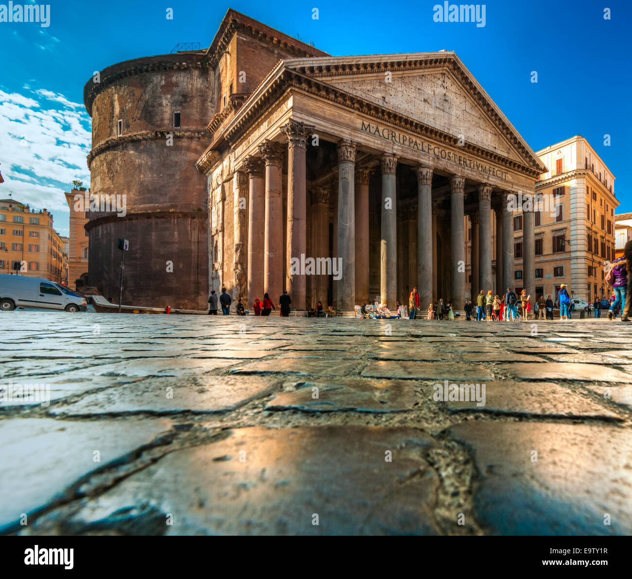 Inside the Pantheon, Rome, Italy Stock Photo - Alamy