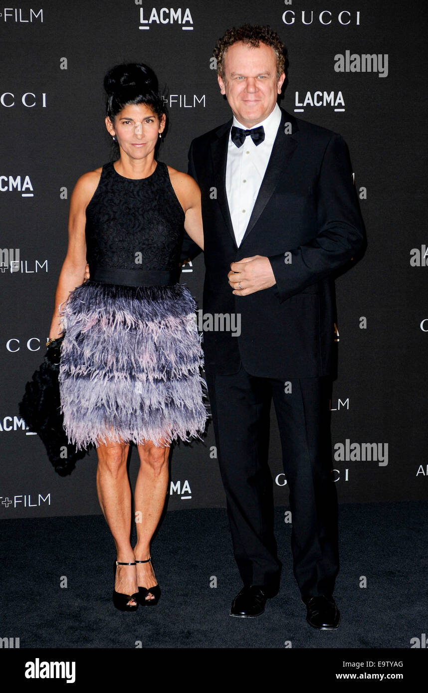 Los Angeles, California, USA. 01st Nov, 2014. John C. Reilly & Alison ...
