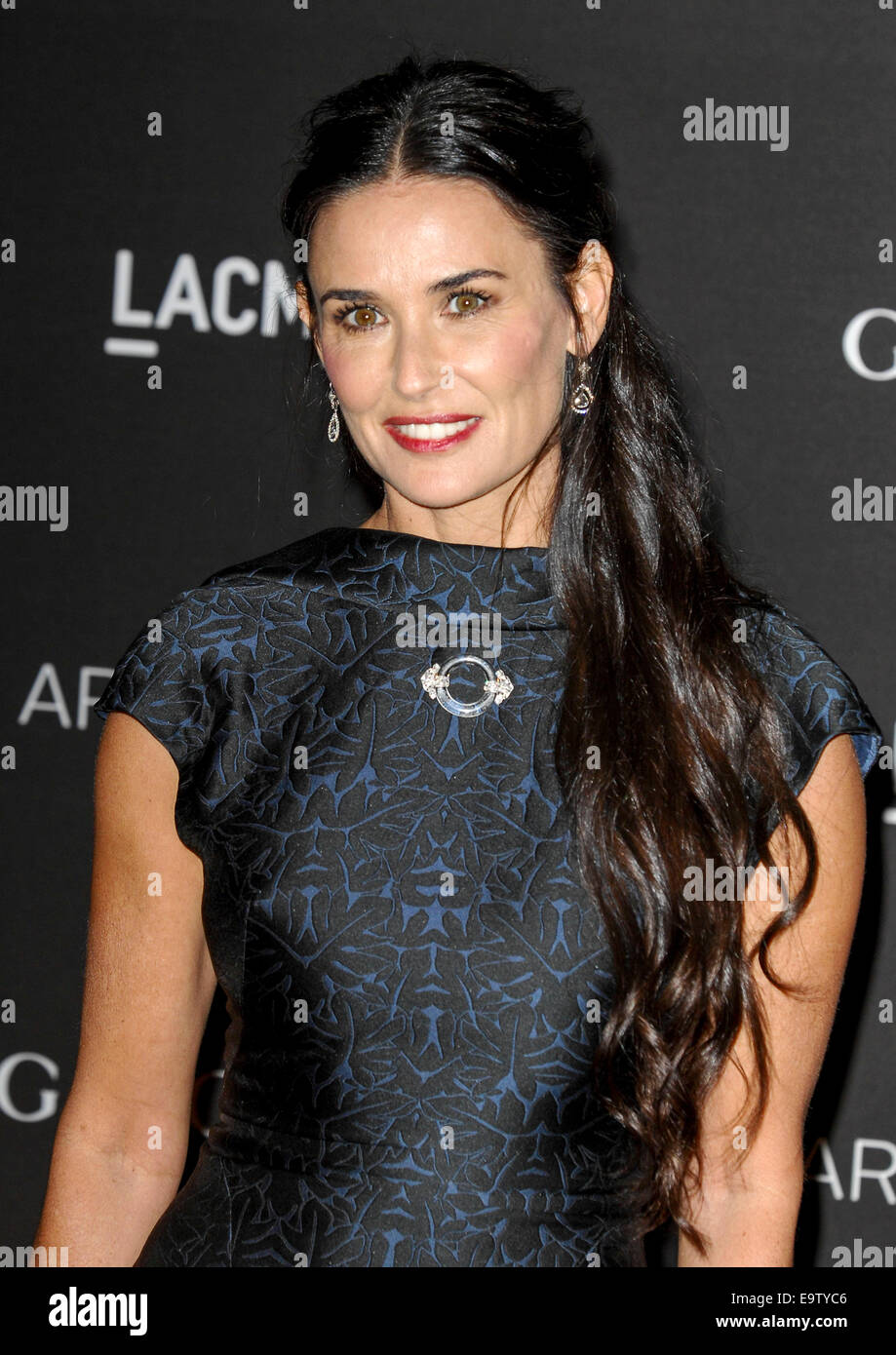 Los Angeles, California, USA. 01st Nov, 2014. Demi Moore LOS ANGELES COUNTY MUSEUM OF ART ART ...