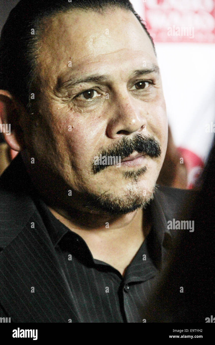 Emillio Rivera and Richard Montoya are seen at Latin Hollywood Films ...