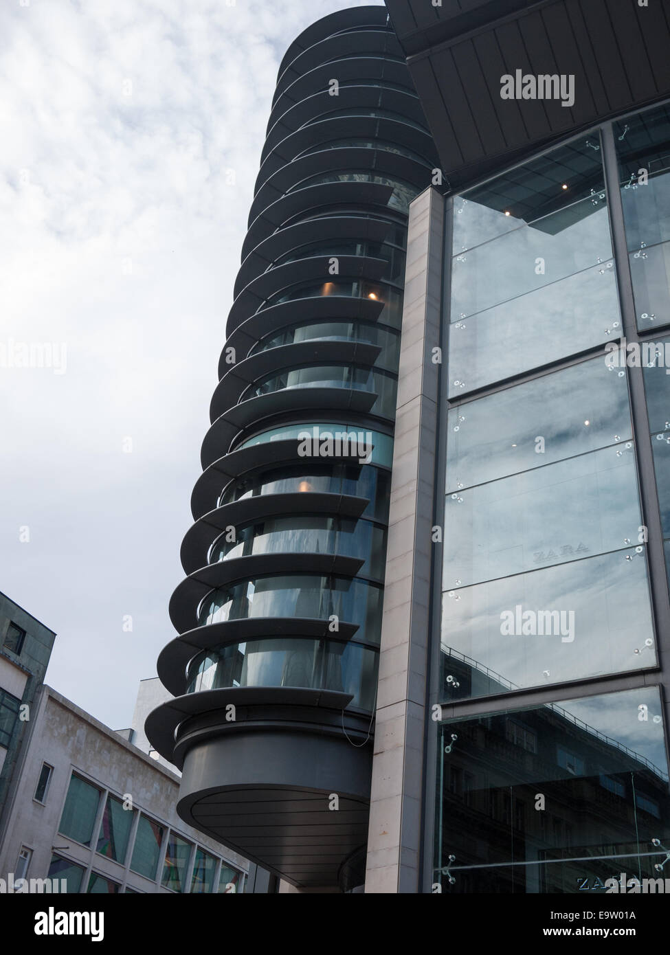 Manchester Zara store Stock Photo - Alamy