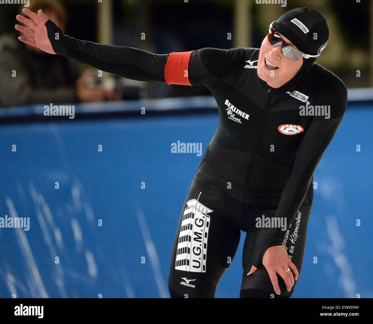 Claudia pechstein germany after skating hi-res stock photography and ...