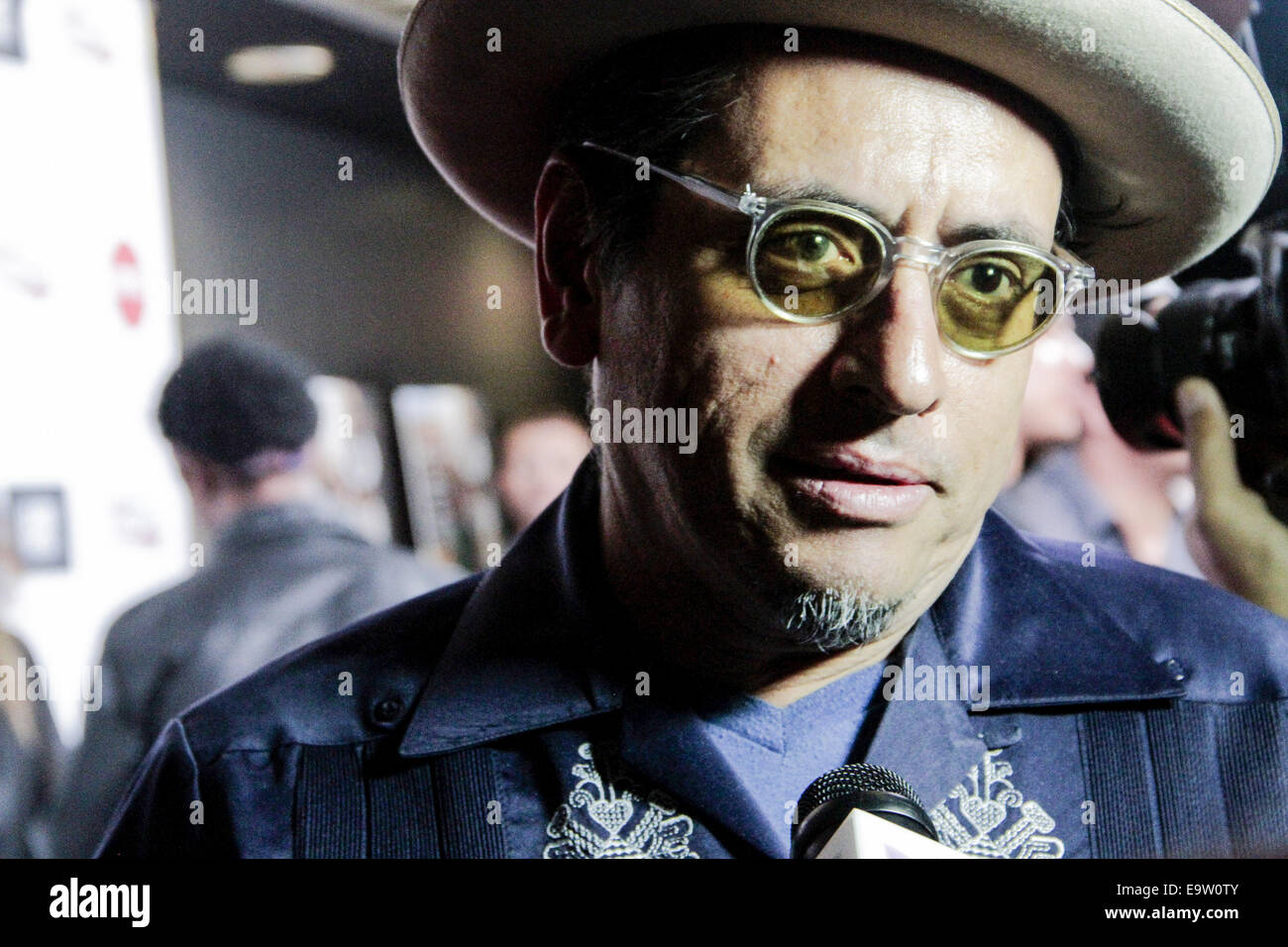 Emillio Rivera and Richard Montoya are seen at Latin Hollywood Films ...