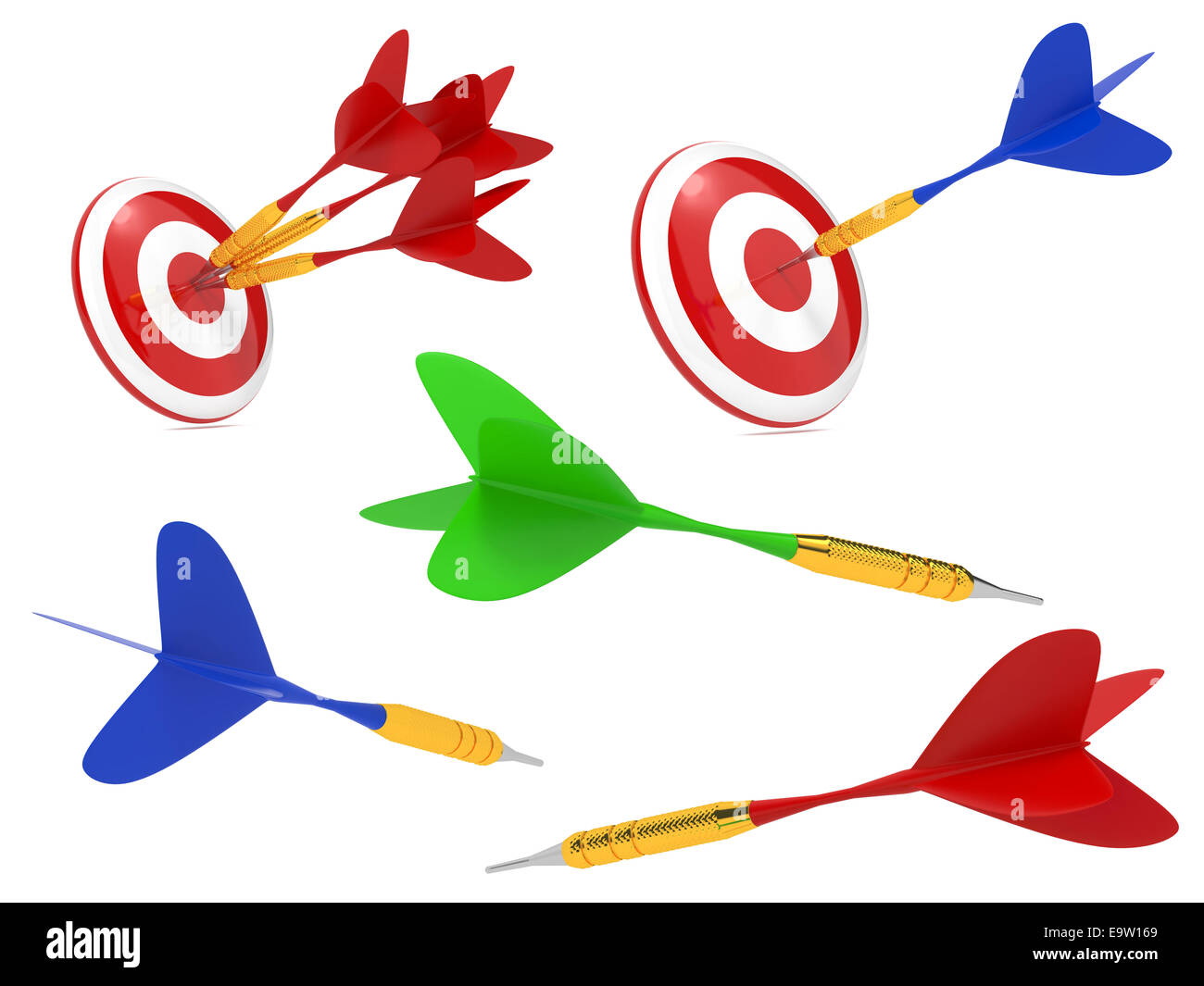 Target darts hi-res stock photography and images - Alamy
