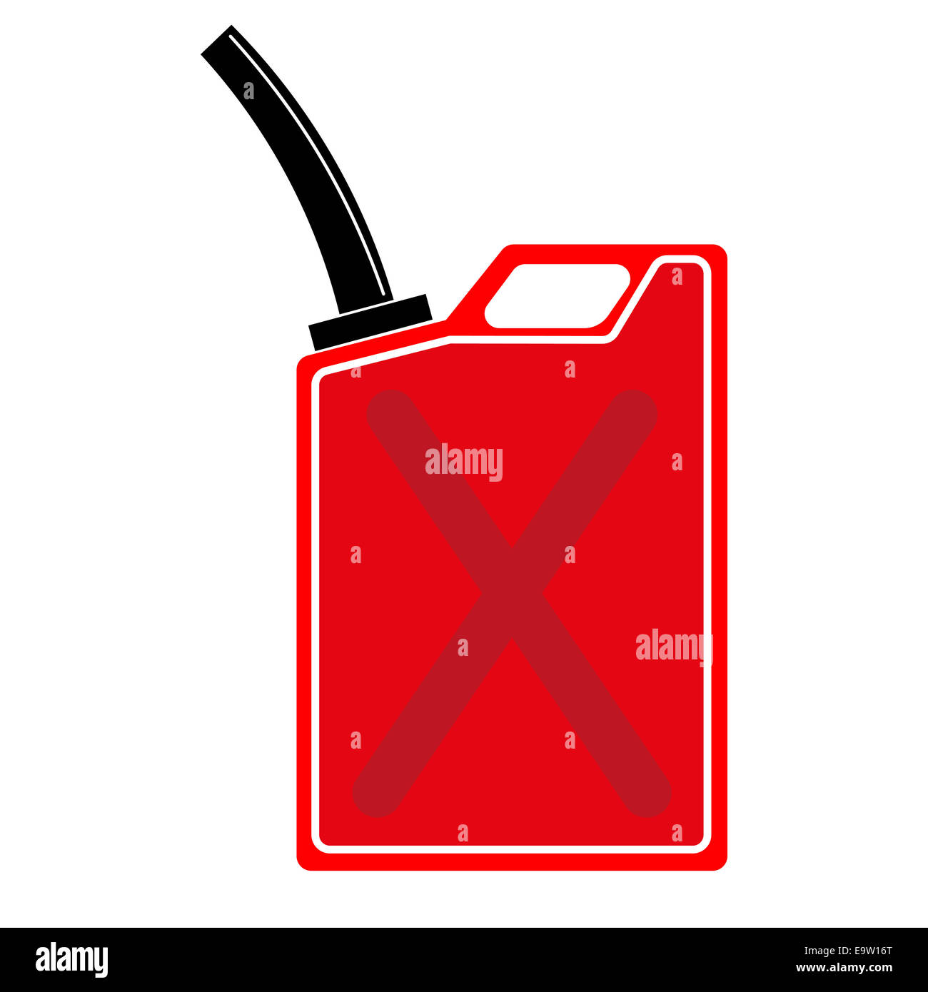 Red gas bottle cartoon icon hi-res stock photography and images - Alamy