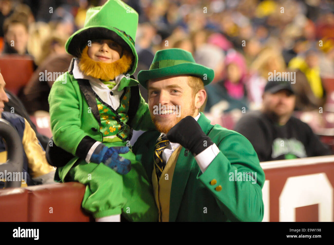 Notre dame fighting irish mascot hi-res stock photography and images ...