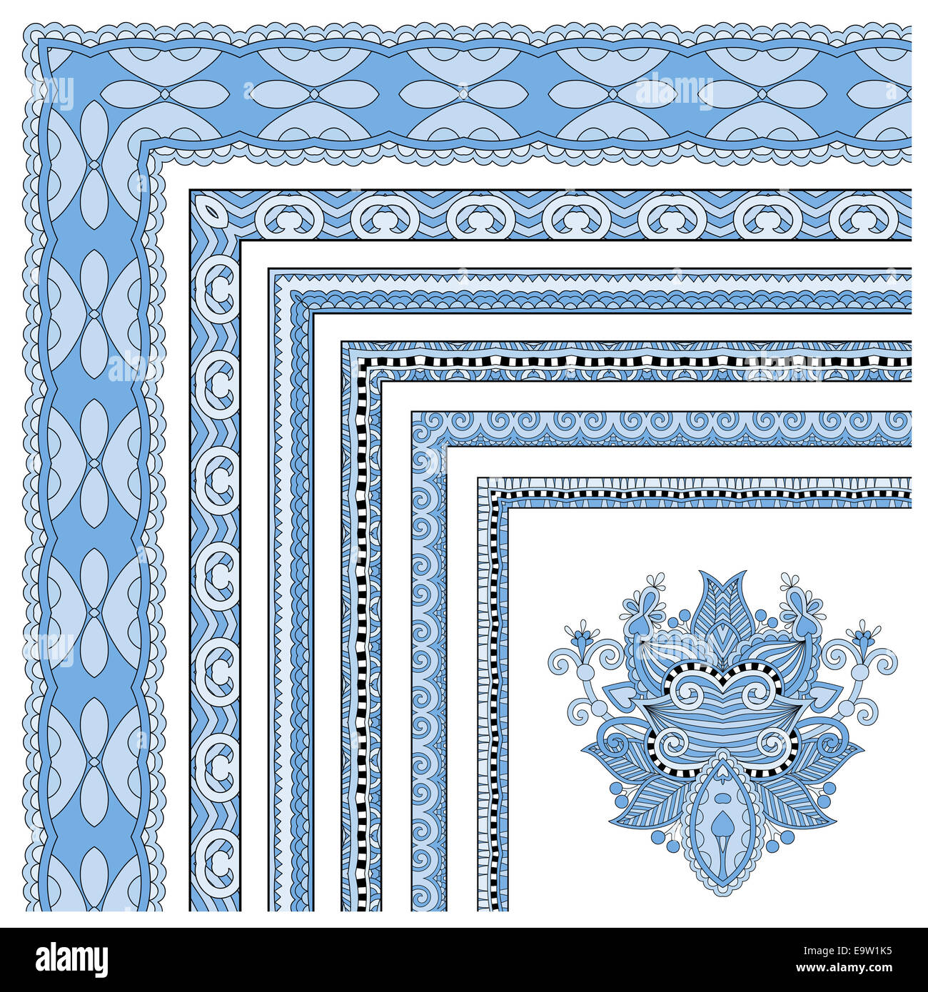 Vintage colour engraving Cut Out Stock Images & Pictures - Alamy