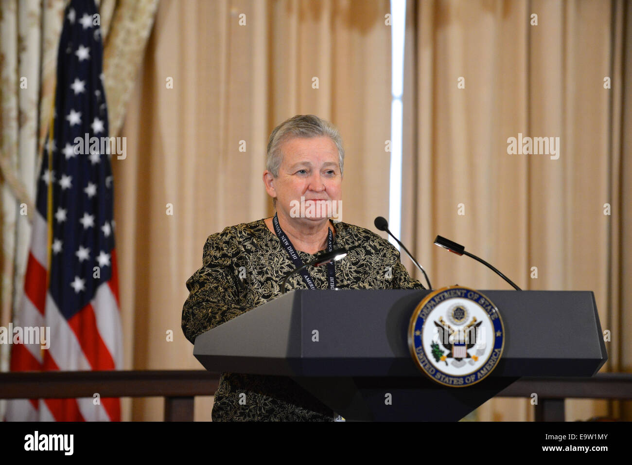 Ambassador Nancy Powell, Ebola Coordinator for the Department of State ...